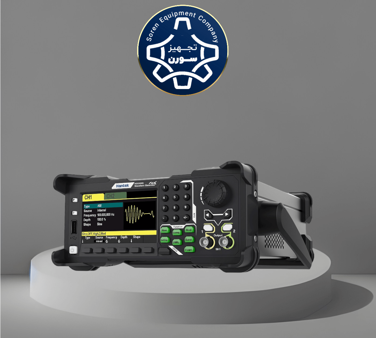 فانکشن ژنراتور هانتک مدل HDG3012B - تجهیز سورن